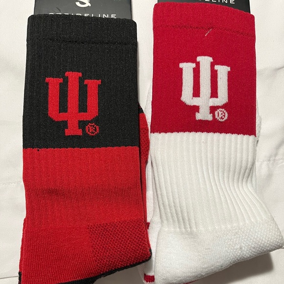 stride line | Underwear & Socks | Indiana University Black And Red Crew ...